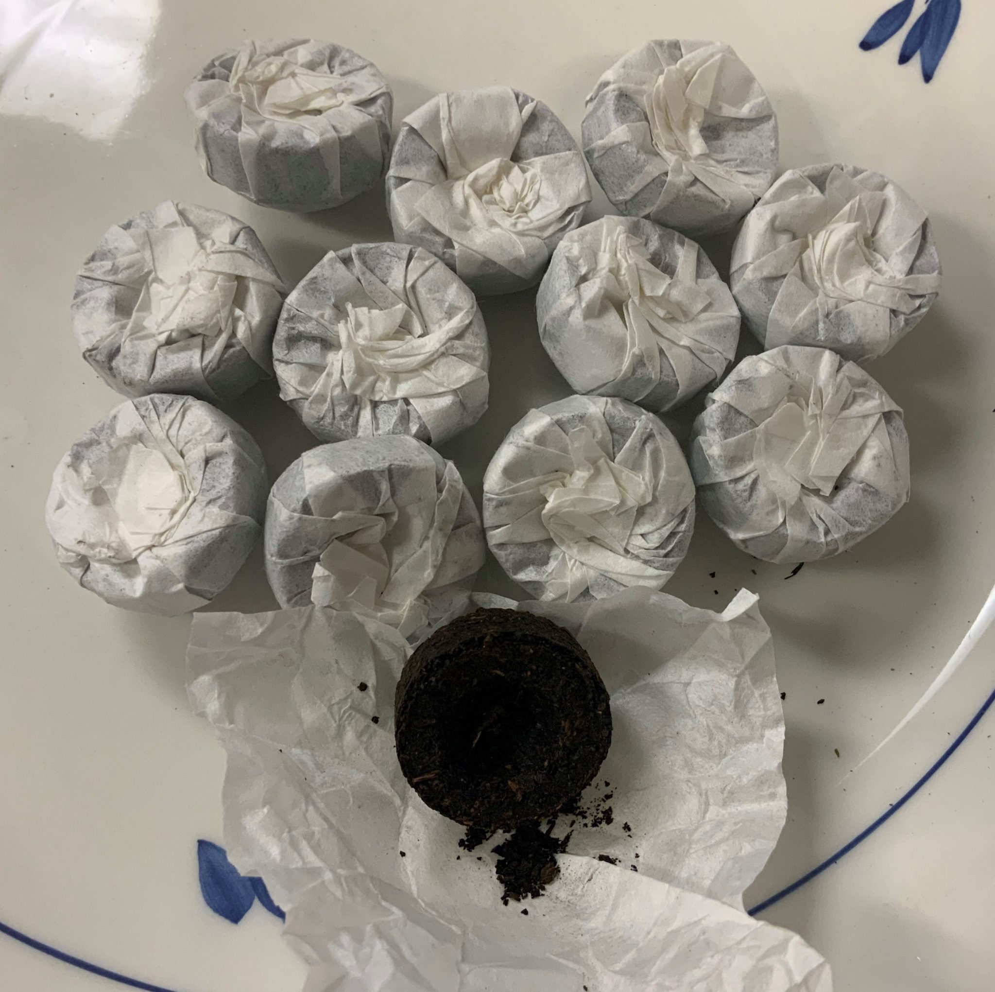 Chinese Pu-Erh Tuo Cha Pressed Tea Cakes | Burman Coffee